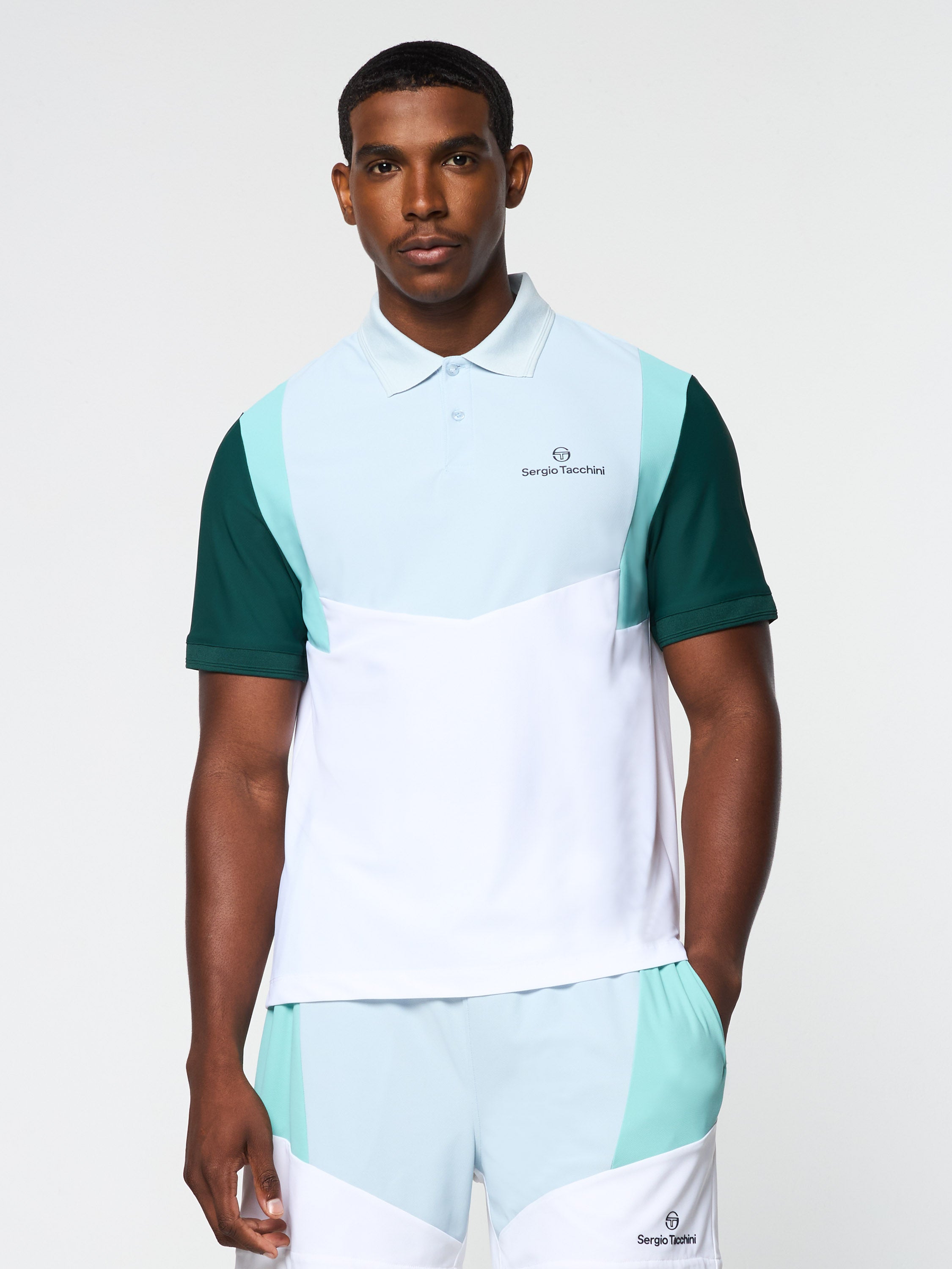 Angolo Polo- Brilliant White – Sergio Tacchini