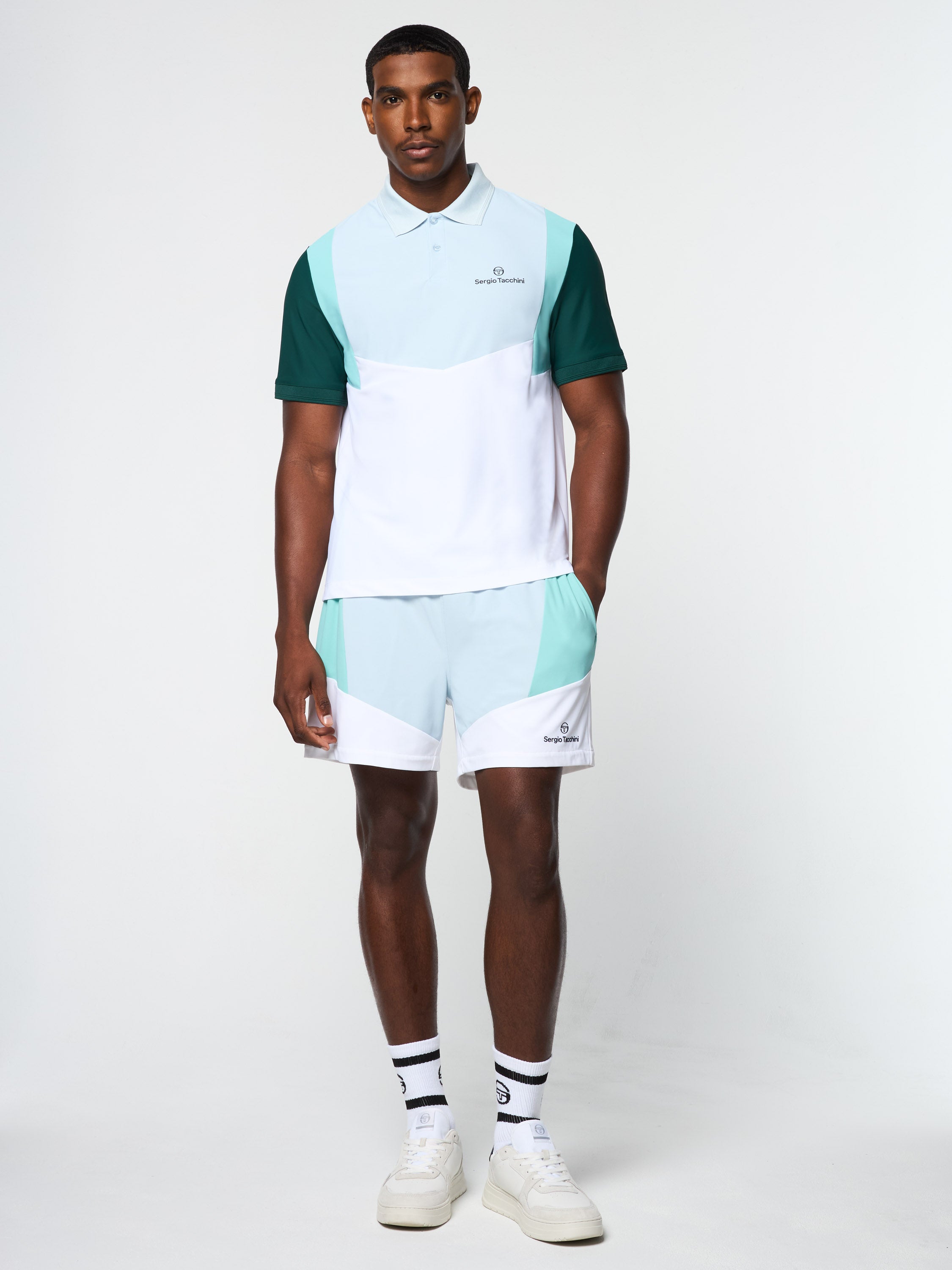 Angolo Polo- Brilliant White – Sergio Tacchini