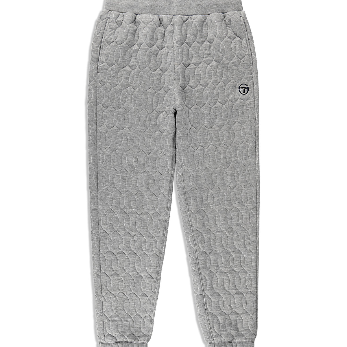 Aversa Quilted Sweatpant- Light Heather Grey – Sergio Tacchini