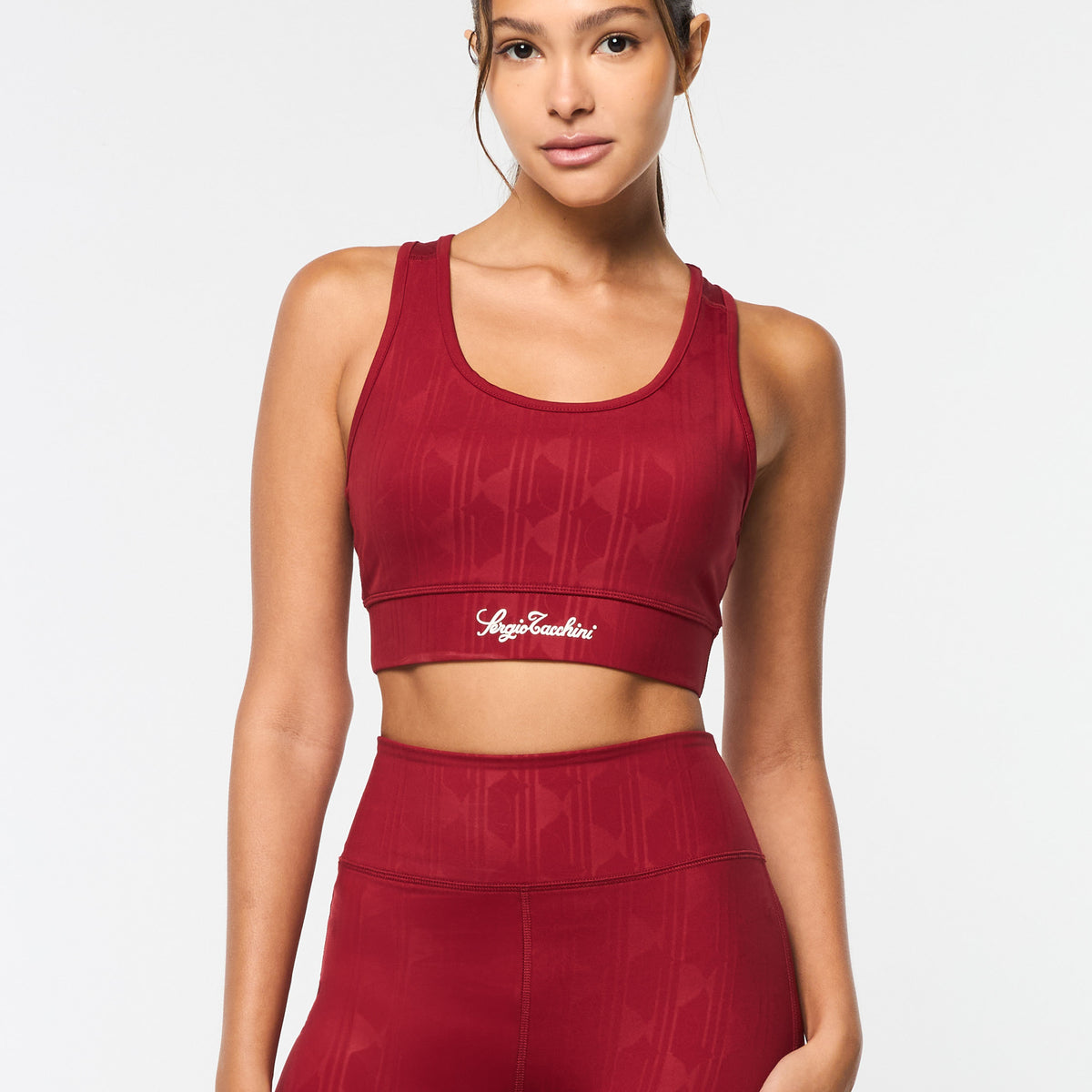 Viano Printed Sports Bra- Sun Dried Tomato – Sergio Tacchini