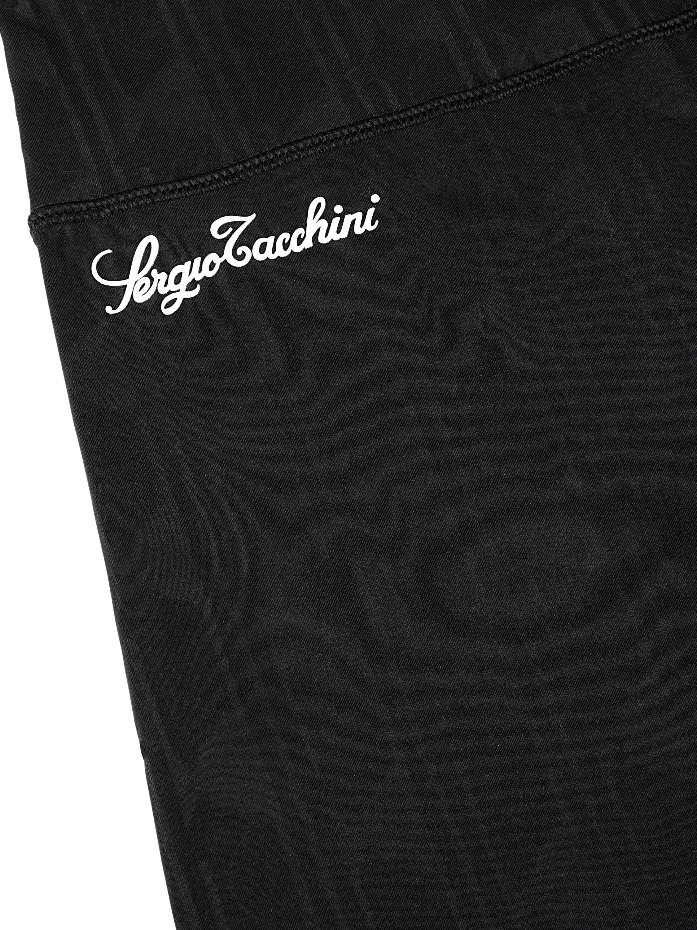 Viano Printed Leggings- Black Beauty – Sergio Tacchini