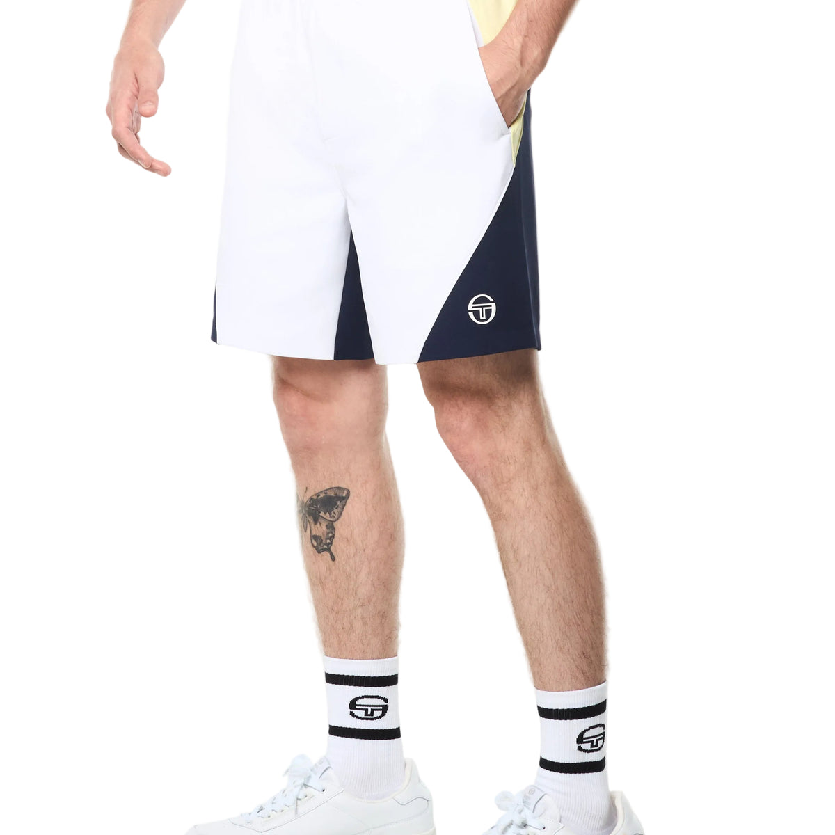 Pagia Court Short- Wax Yellow – Sergio Tacchini