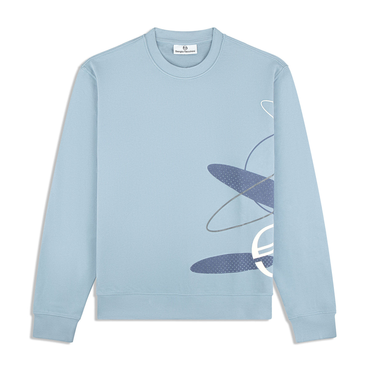 Ciro Crewneck Sweatshirt- Faded Denim – Sergio Tacchini