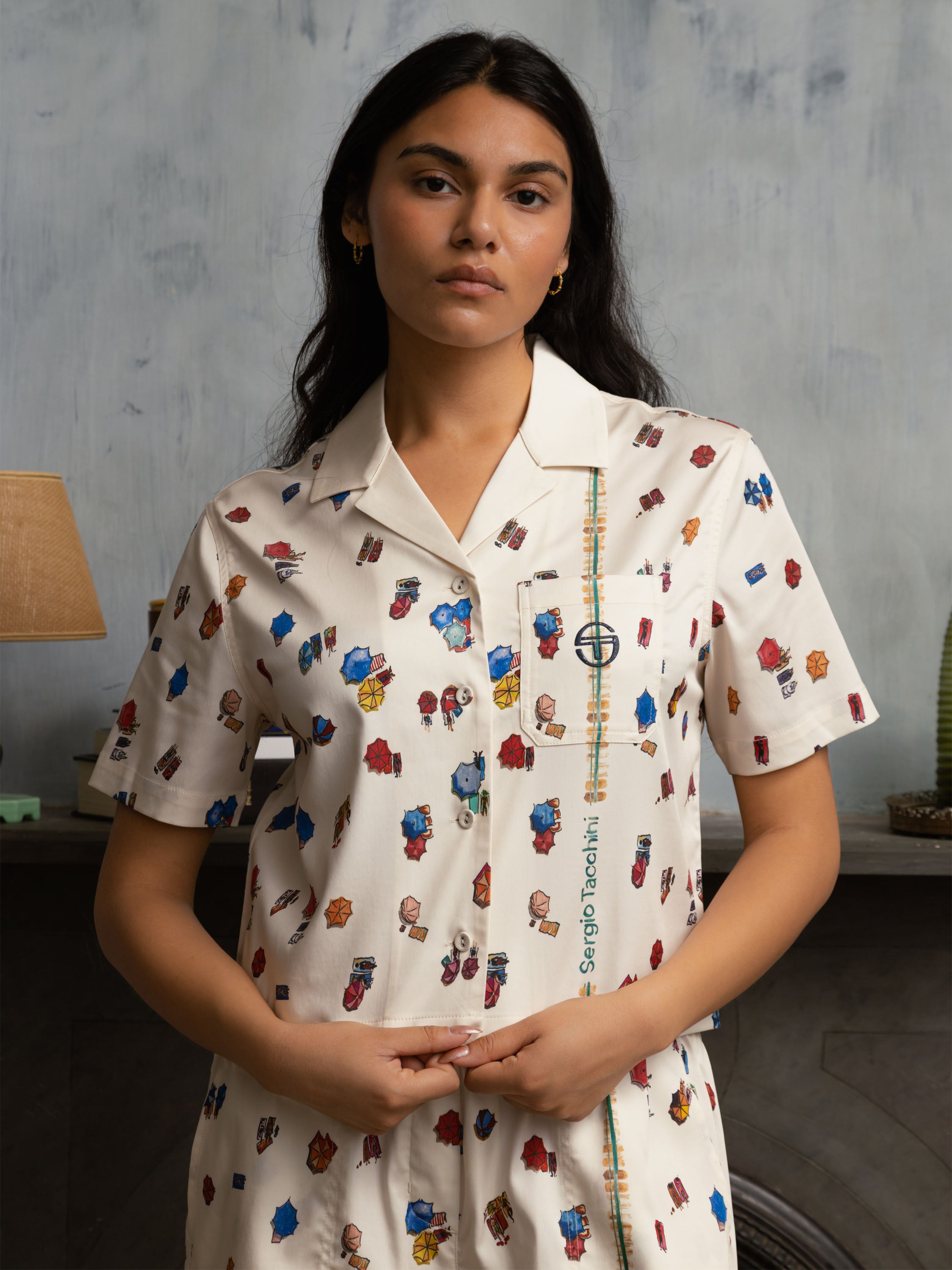 Women's Tosca Shirt- Gardenia – Sergio Tacchini