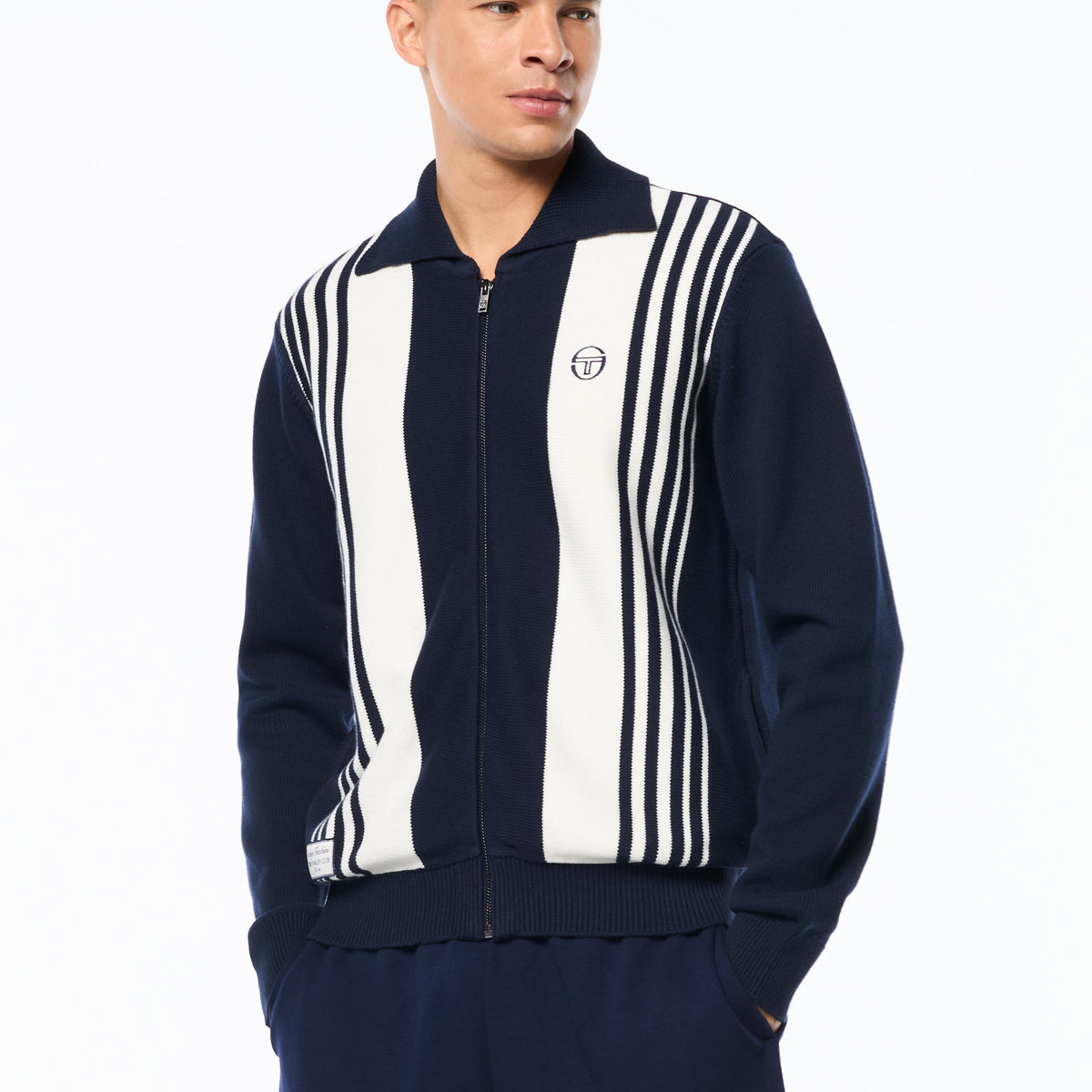 Cipri Knit Cardigan-Maritime Blue – Sergio Tacchini