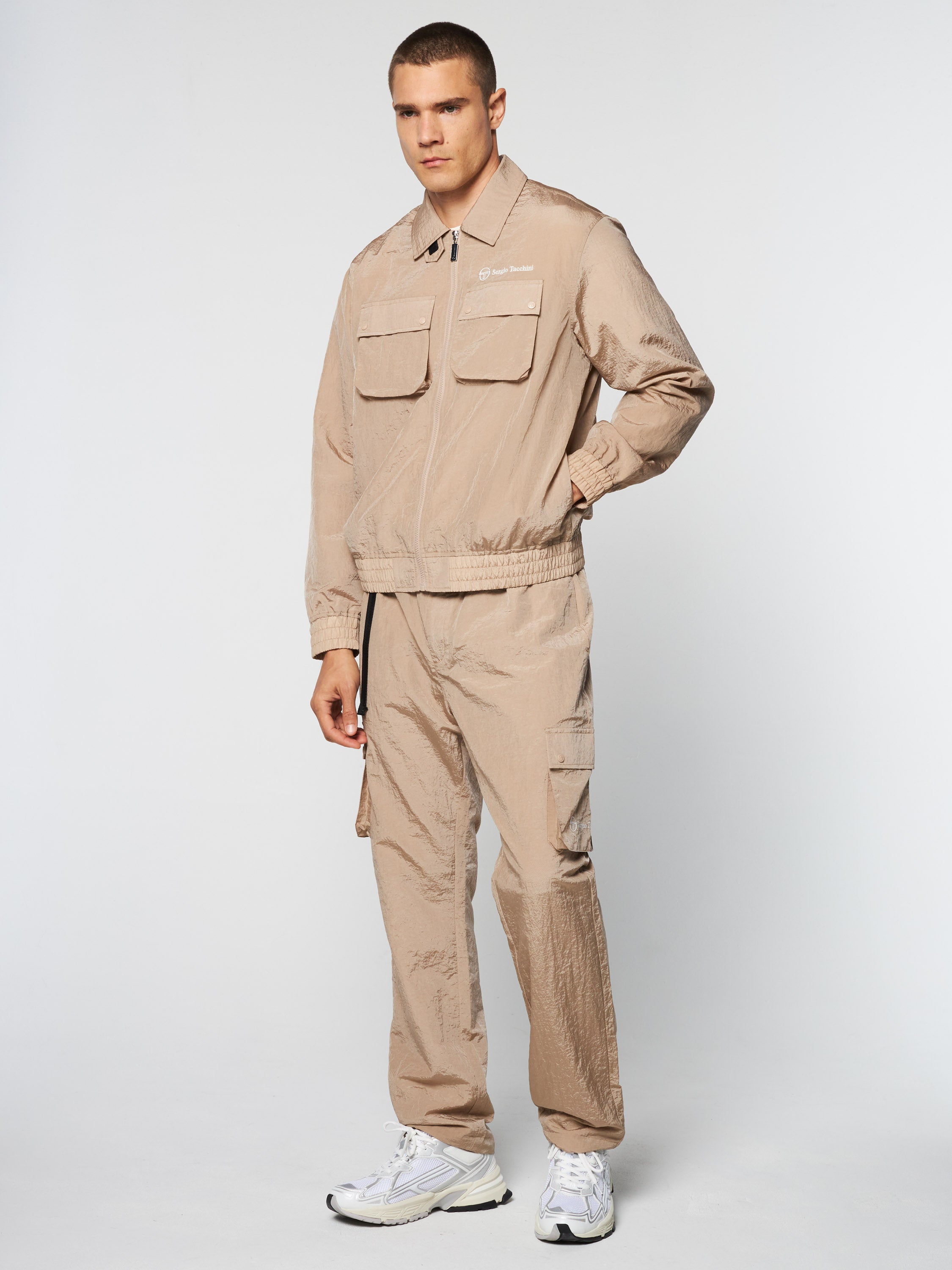 Devonte Track Jacket- Humus – Sergio Tacchini